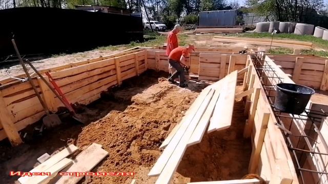 фундамент для деревянного дома