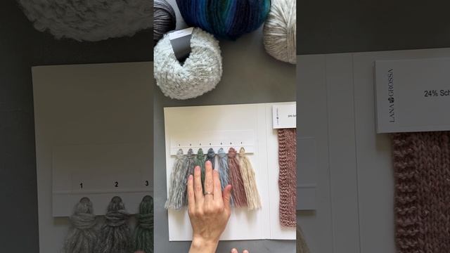 Новинки пряжи Lana Grossa сезон осень-зима 25/26. Часть 1