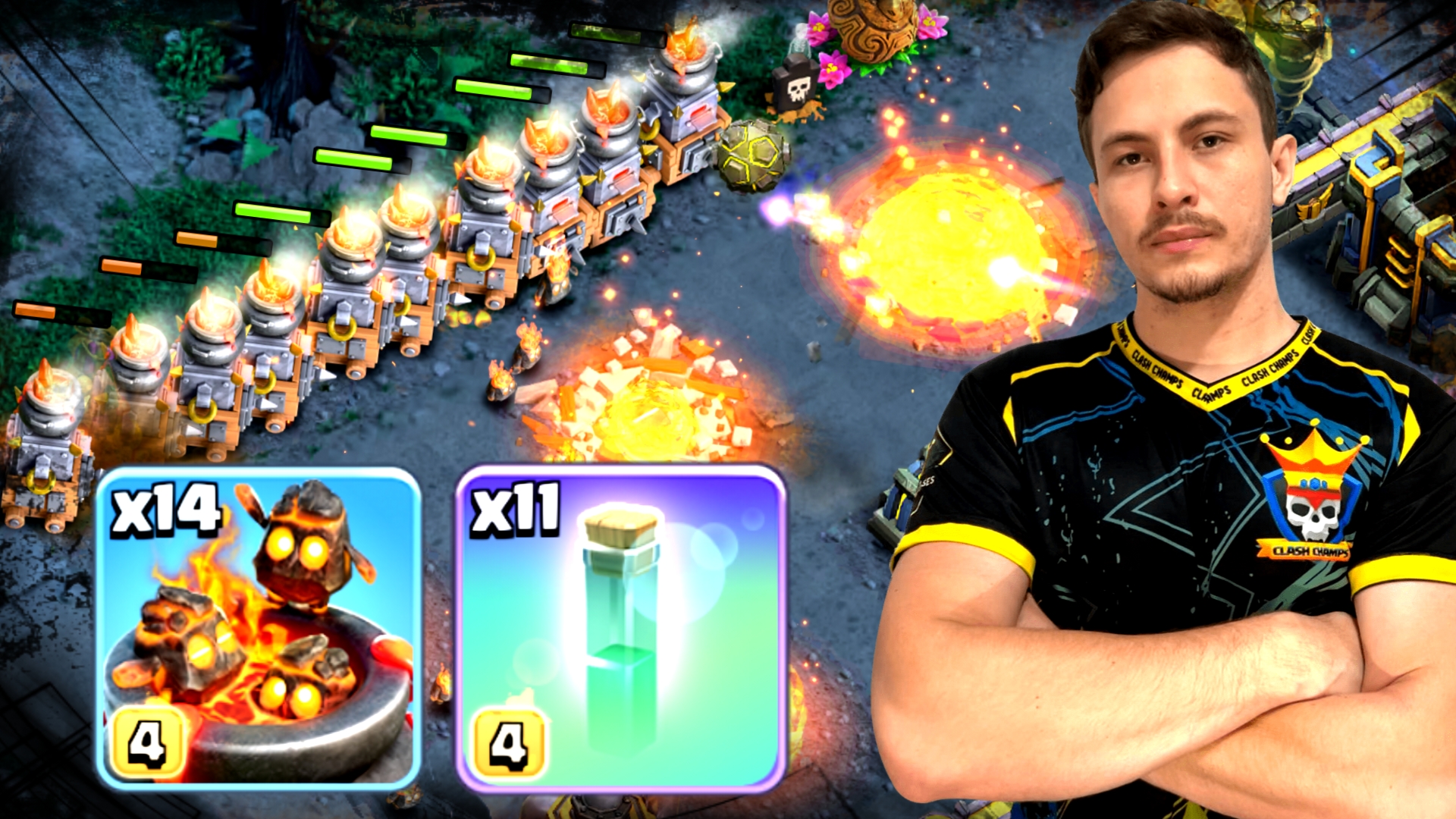 Проверяем микс КИБЕРСПОРТСМЕНА! Масс Инвизы и Масс Печки - Армия игрока PATOLINO! Лучше моего микса?