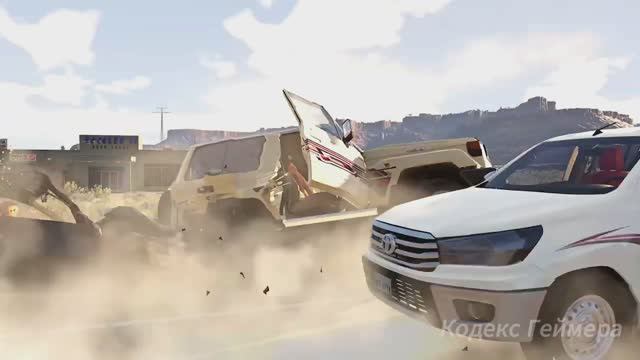 Опасные обгоны. Жутки аварии на дороге. BeamNG Drive - Реалистичные автомобильные аварии, погони.