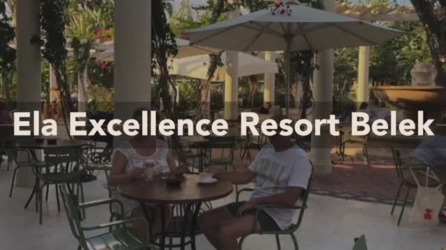 Отель Ela Excellence в Белеке. Турция