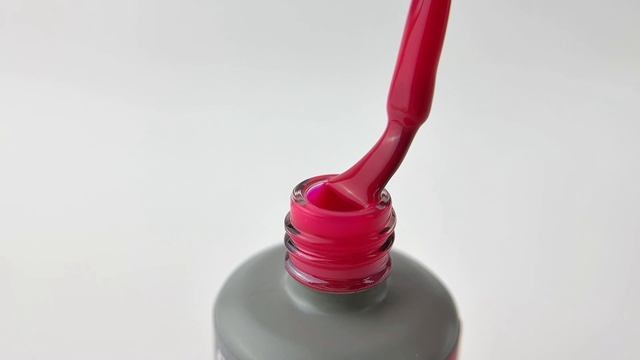 Выкраска: UNO, Однофазный гель лак для ногтей ONE STEP PEDICURE LINE №123, малиновый