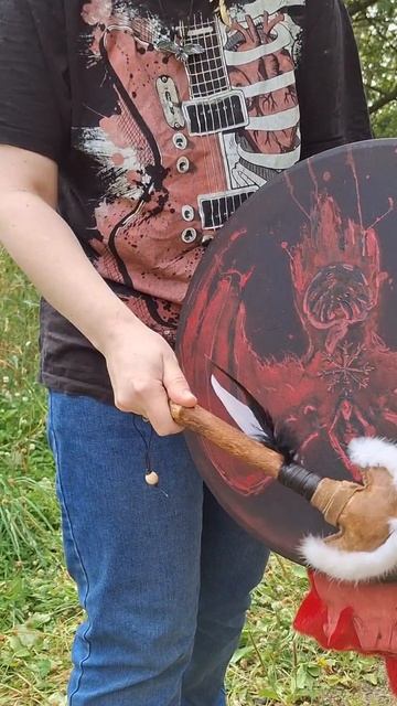 шаманская погремушка колотушка