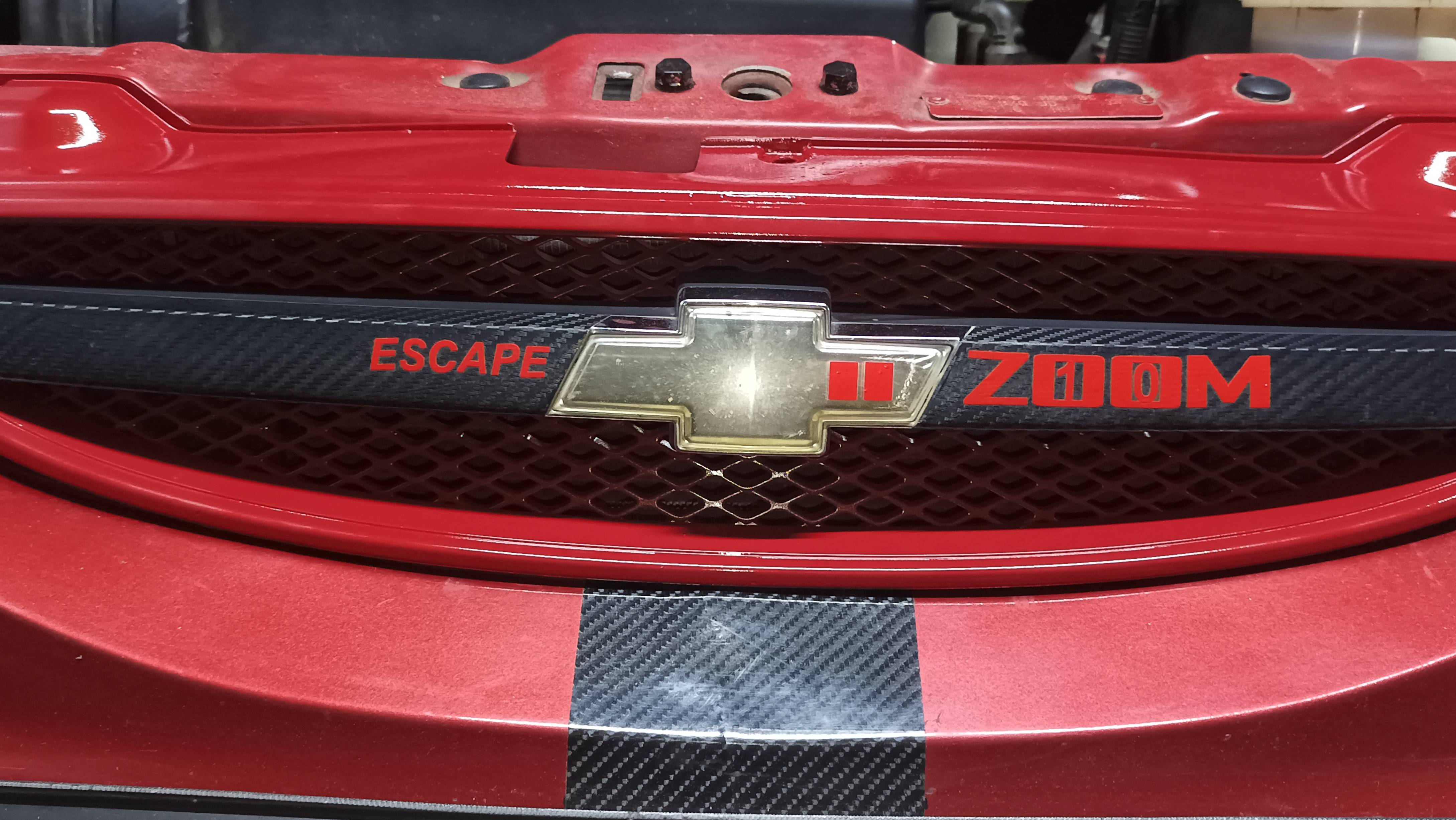 Обновил решётку радиатора Авео Т-200.