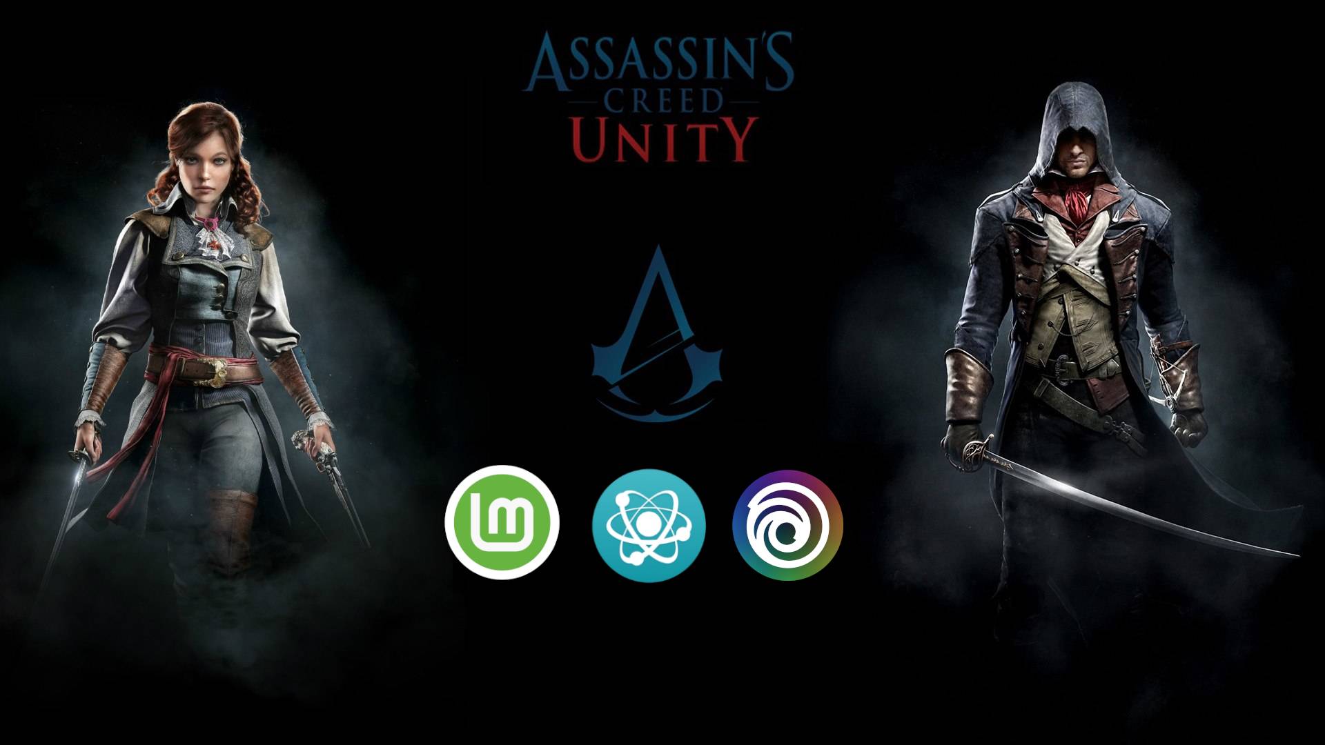 Assassin’s Creed Unity. Linux Mint 22. PortProton. Геймплей, без комментариев.