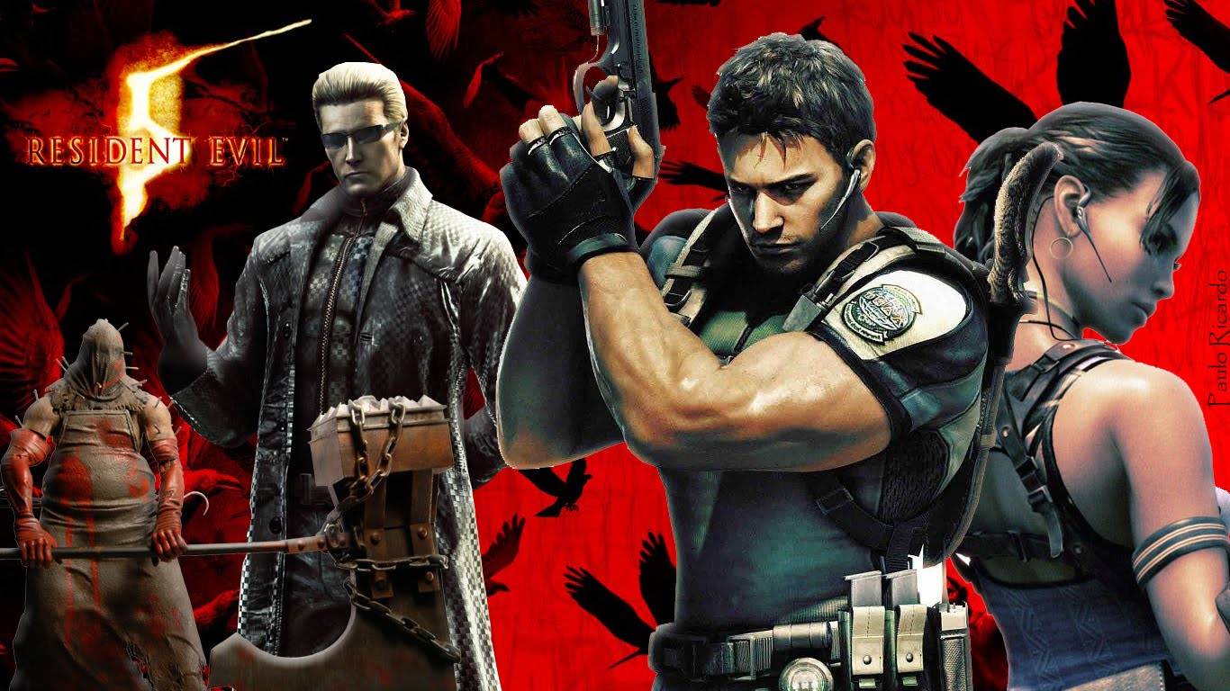 Стандартное прохождение игры - Resident Evil 5 - Gold Edition - 1 часть RUS Ver Full 100% HD