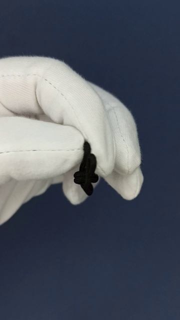 Крючки пришивные, потайные, в оплетке, черные. Артикул 02619