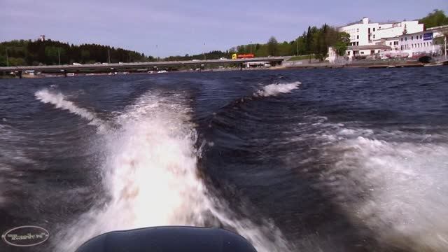 Карелия . (2) сбылась мечта ... еду  на катере , на Валаам ...)