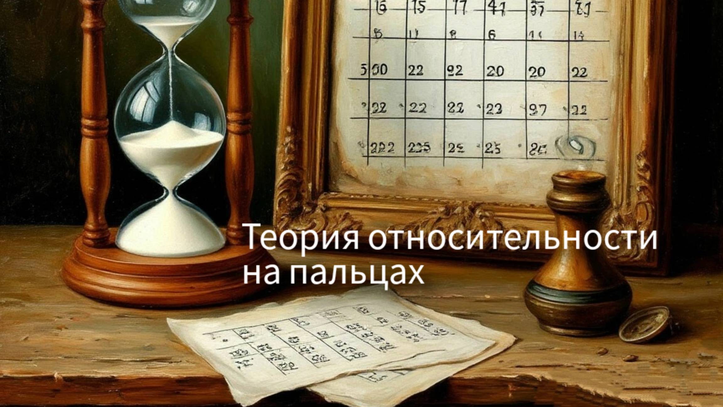 Теория относительности на пальцах (рассказ)