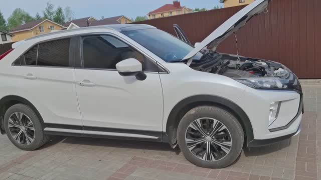 Первое ТО на  Mitsubishi Eclipse Cross китайской сборки.