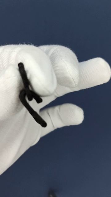 Крючки пришивные, потайные, в оплетке, черные_2 Артикул 02619