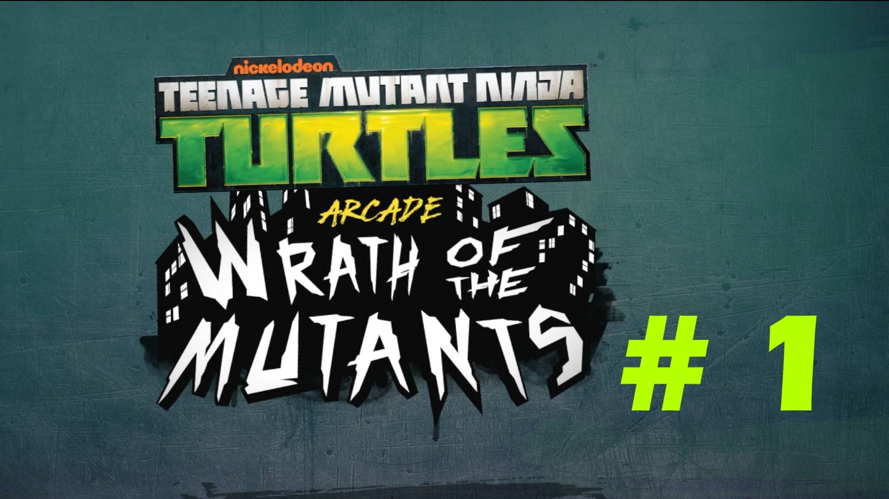 Teenage Mutant Ninja Turtles: Wrath of the Mutants. Arcade. (Part 1 / Часть 1)