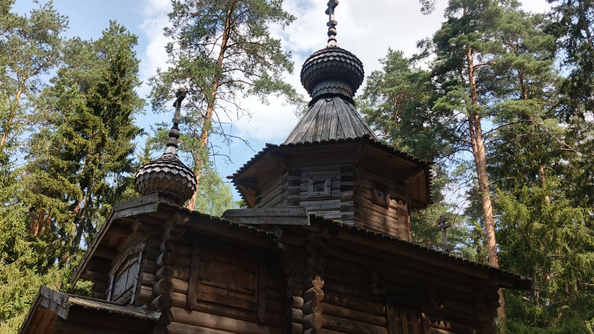 ЦЕРКОВЬ во имя преподобного СЕРГИЯ РАДОНЕЖСКОГО / Путешествие по НОВГОРОДСКОЙ ОБЛАСТИ