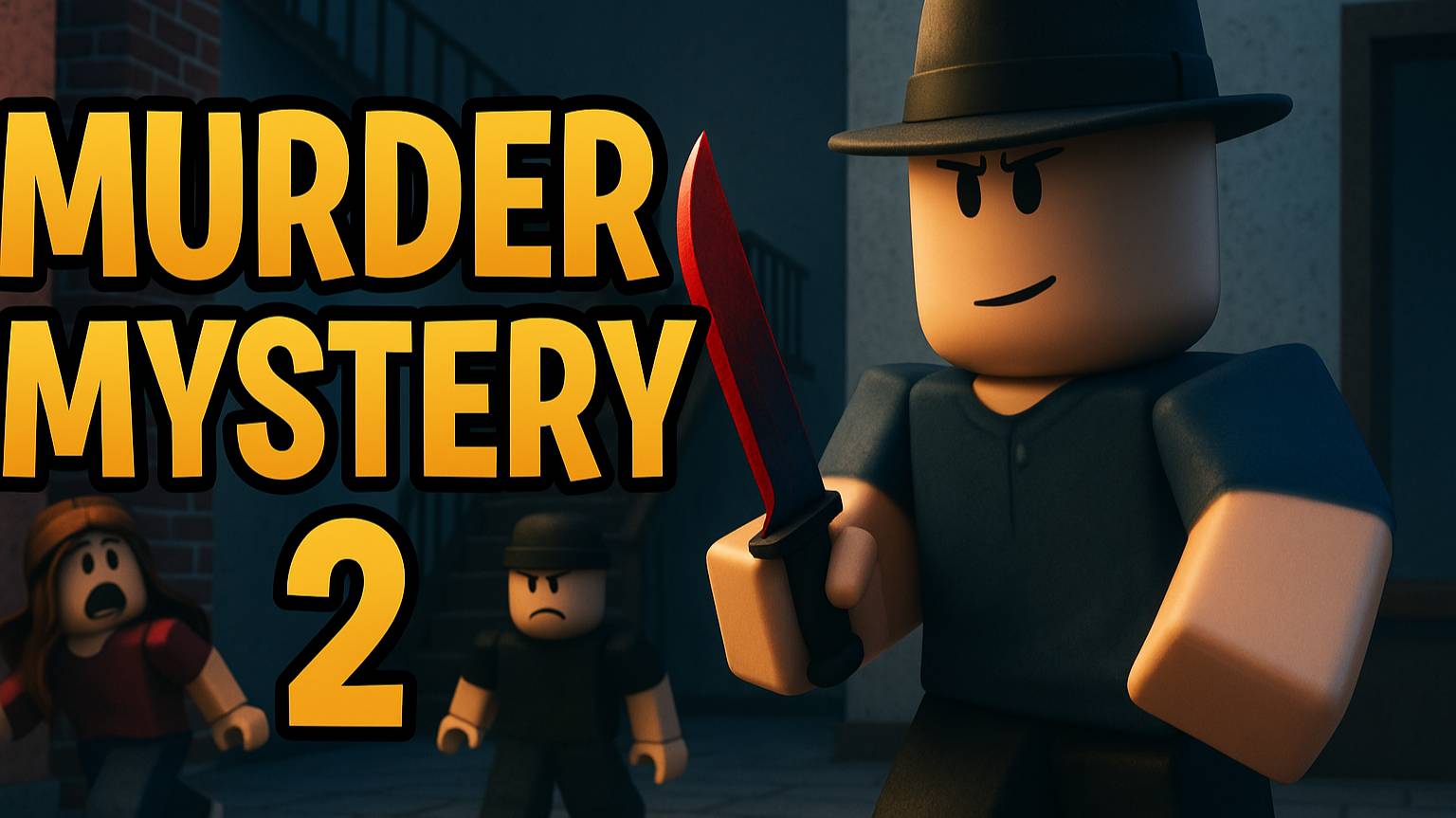 Играю в Murder Mystery 2