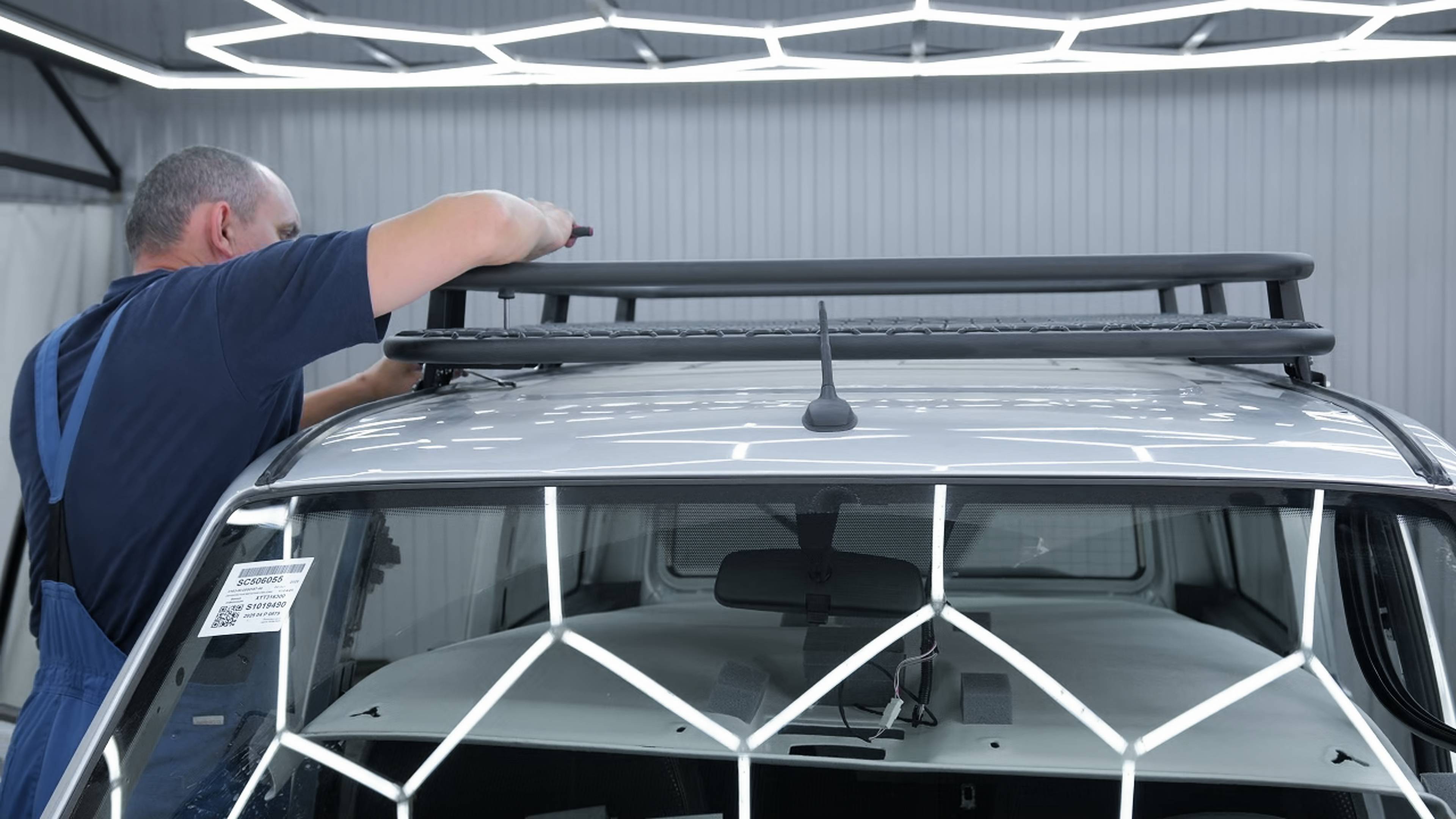 Установка багажника экспедиционного BMS Yukon универсальный для УАЗ Патриот Тойота FJ Cruiser