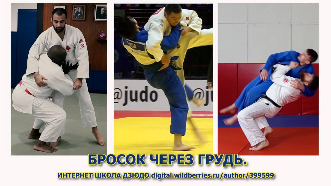 Дзюдо. Бросок через грудь.Мини урок.