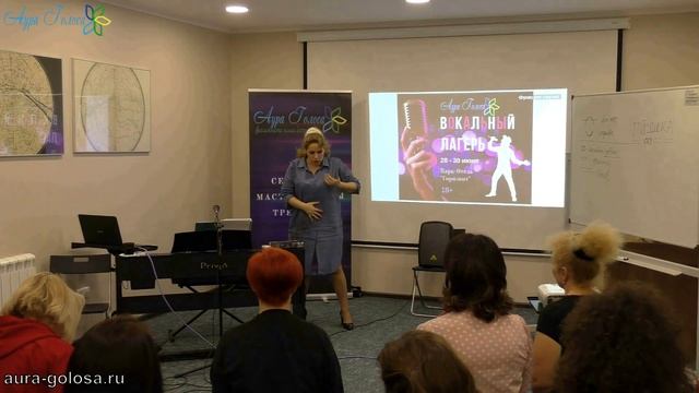 Мастер-класс Головной регистр в академическом и эстрадном вокале, техника фальцета (фрагменты)