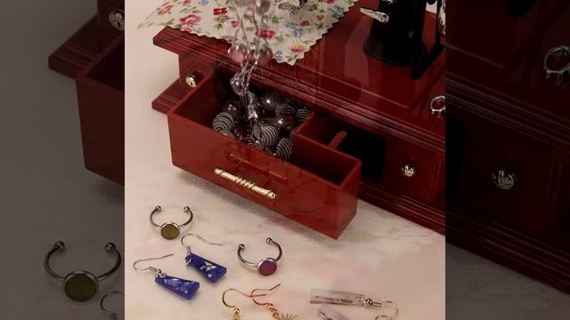 LP200606156-шкатулка музыкальная швейная машинка