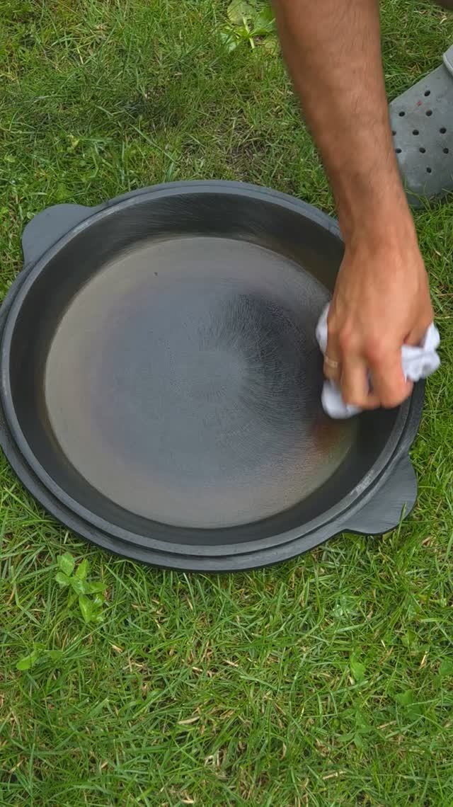 Как обжечь казан