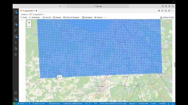 Geo-Py in Urban Analytics. Data Aggregation, Fishnet Grids, H3