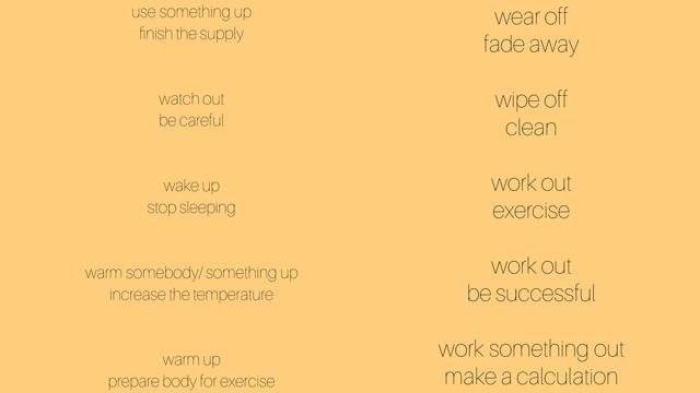 Фразовые Глаголы 21 Phrasal Verbs 21