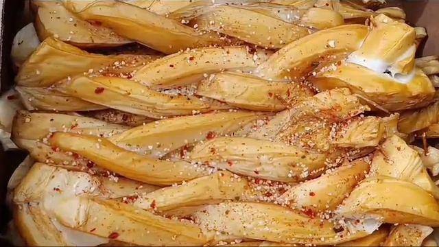 Филе гигантского кальмара горячего копчения