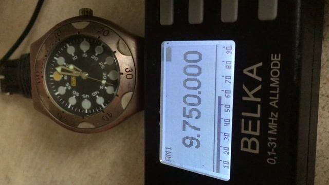 9750 kHz BBC World Service (Santa Maria di Galeria, I) 23.07.2025