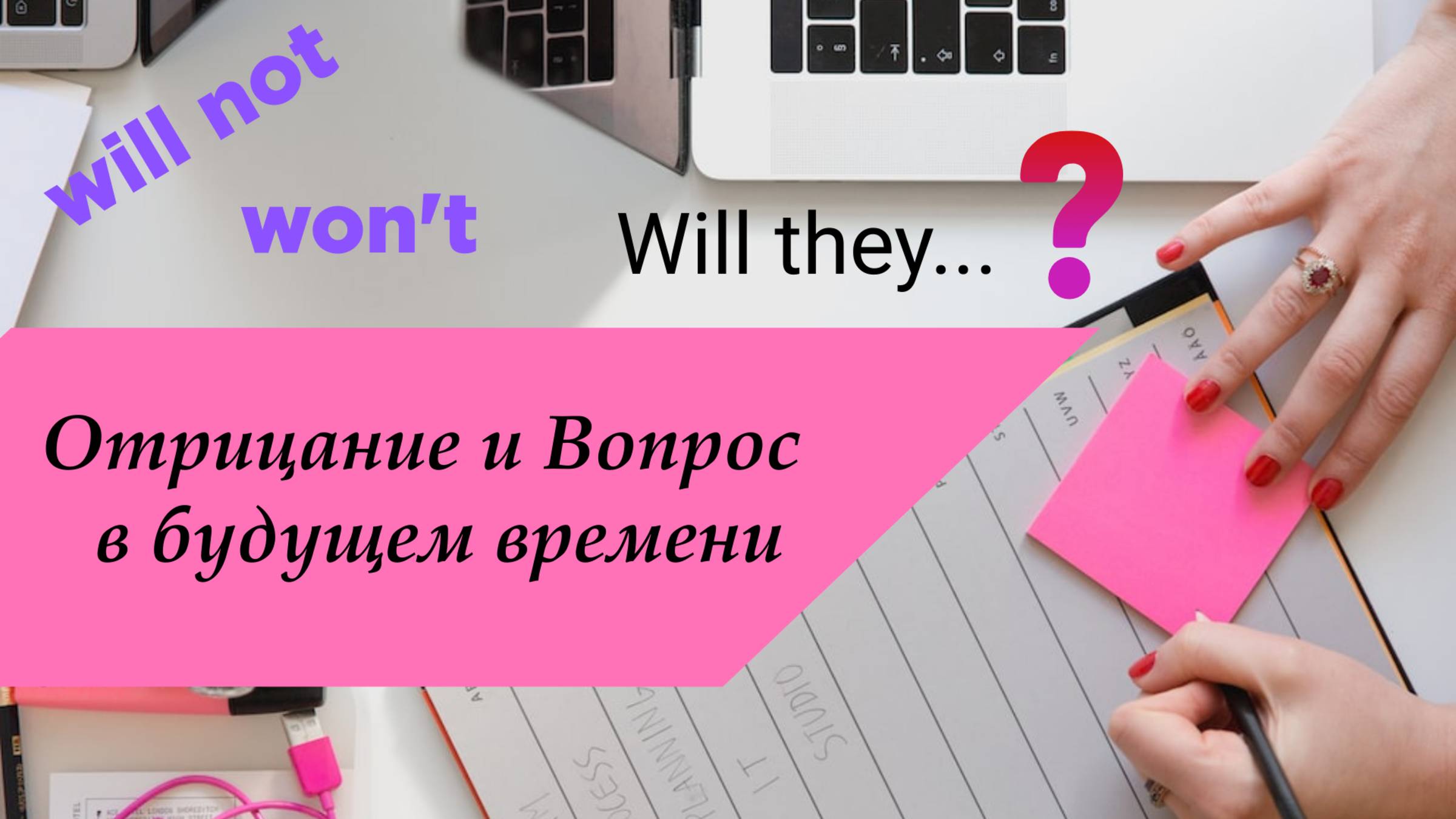 Будущее время II часть вопрос и отрицание. Future Simple