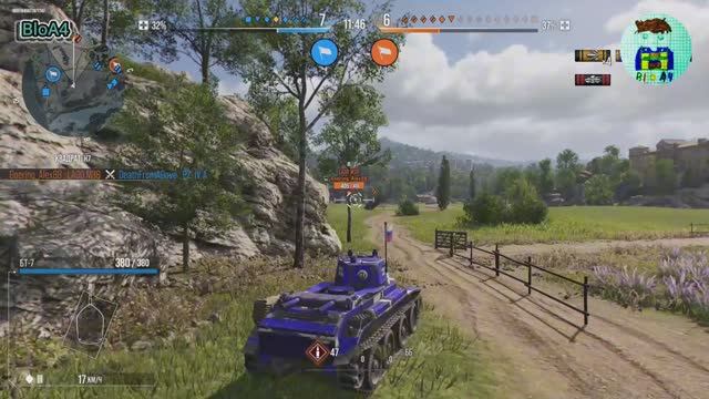 World of Tanks. 2 Только игровой процесс. Без комментария.