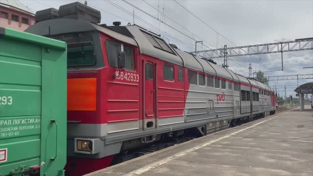 Поезда / Видео про поезда - грузовые поезда (часть 2)#поезда#грузовыепоезда#железнаядорога