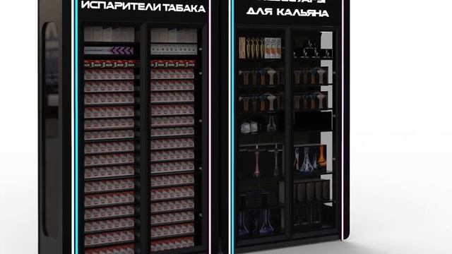 Микромаркет табачной продукции для сети "Xтабак", проект и производство фабрики Ctot Factory