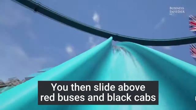 Виртуальная водяная горка прямо на улице Лондона от Topshop