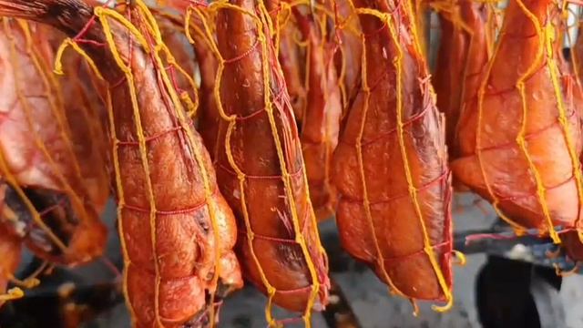 Окунь горячего копчения