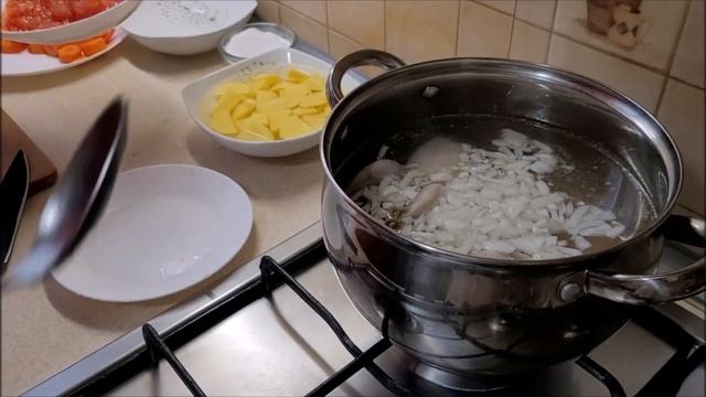 Суп из перепелов. Питание для диабетиков.