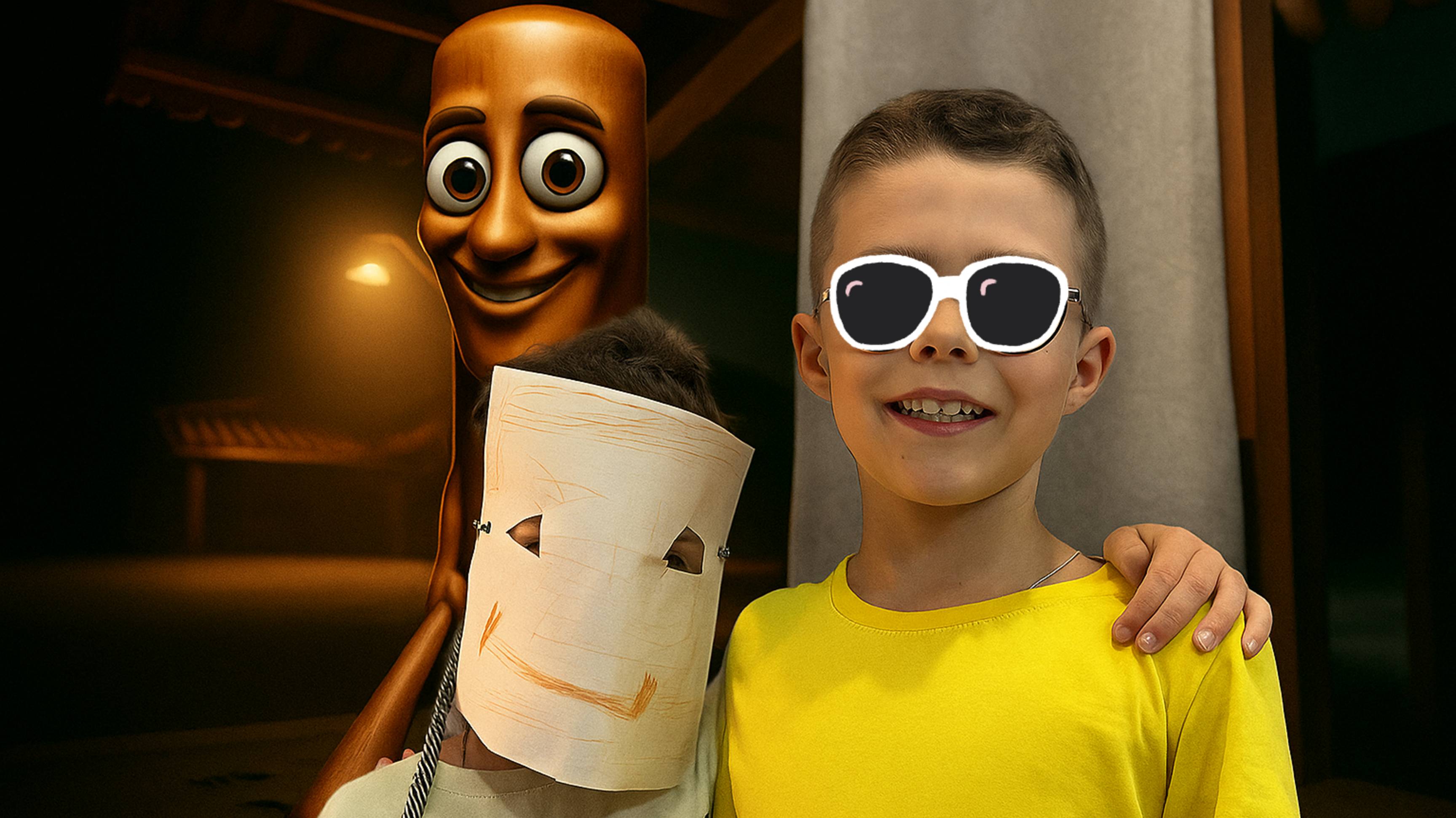 Мирослав и Марк выполняют задания Тунг Тунг Тунг Сахура!