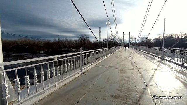 Оренбург. Набережная зимой.