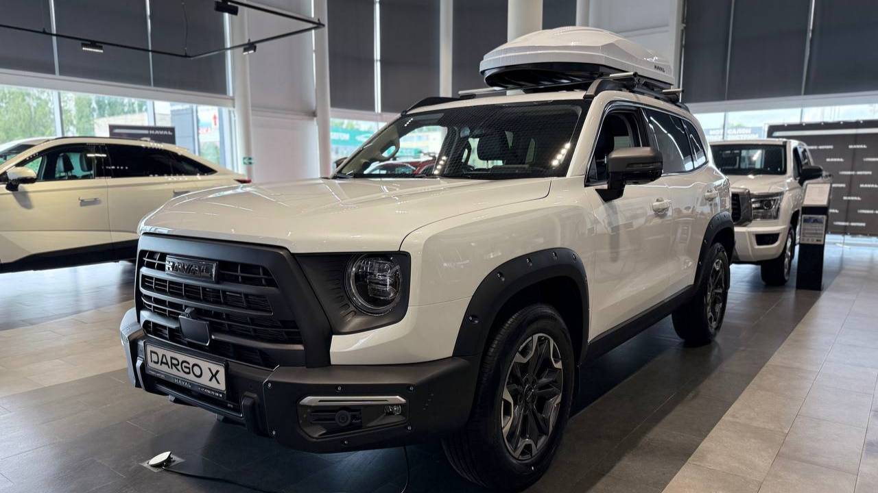 HAVAL Dargo x в комплектации Premium белый салон черный