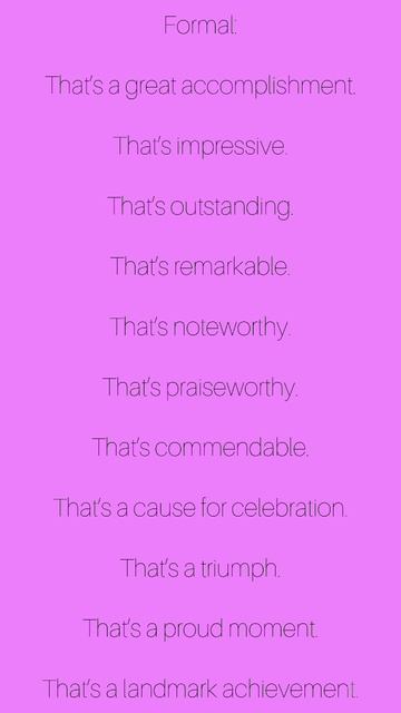 Как бы ты сказал Это Здорово! How would you say That's Great!