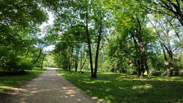 Веломаршрут парк Екатерингоф Лето 2025