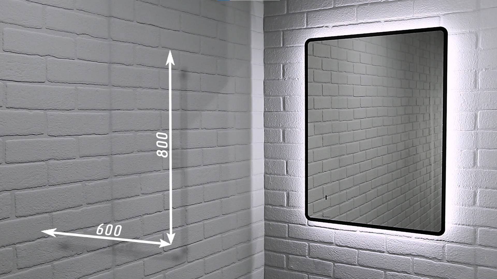 Зеркало Модена PR-M 800х600 Sansa