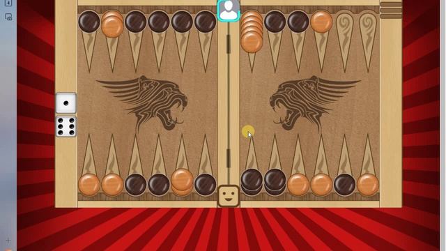 Нарды 44-6. Справился вполне неплохо