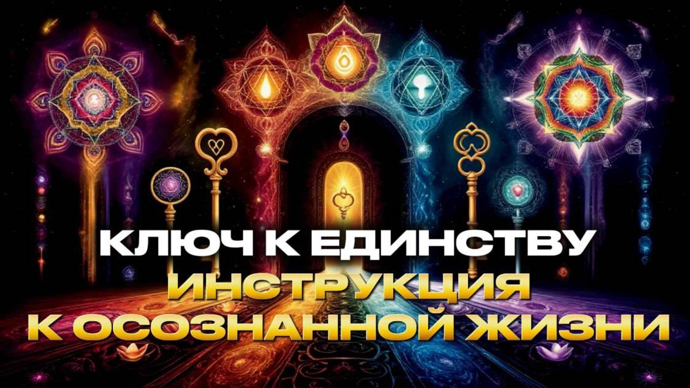 KEYTOUNITY: Инструкция к Осознанной Жизни | Рассоздание программ | Эволюция сознания