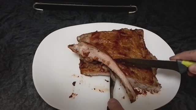 Рецепт свиных ребрышек в ароматной глазури