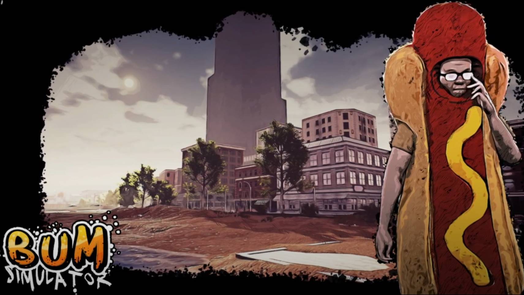 "Bum Simulator". Побочка и золотой дож... 02