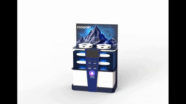 Бренд-зона Coolfort - спроектировано и произведено фабрикой Ctot Factory
