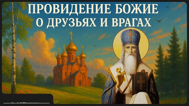 Провидение Божие о друзьях и врагах _ свт. Иоанн Тобольский