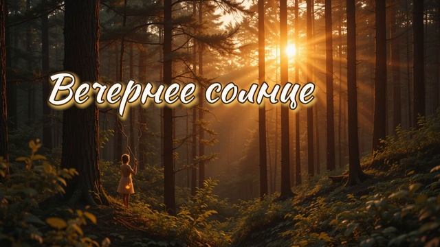 Вечернее солнце (на стихи Ирины Левонюк)