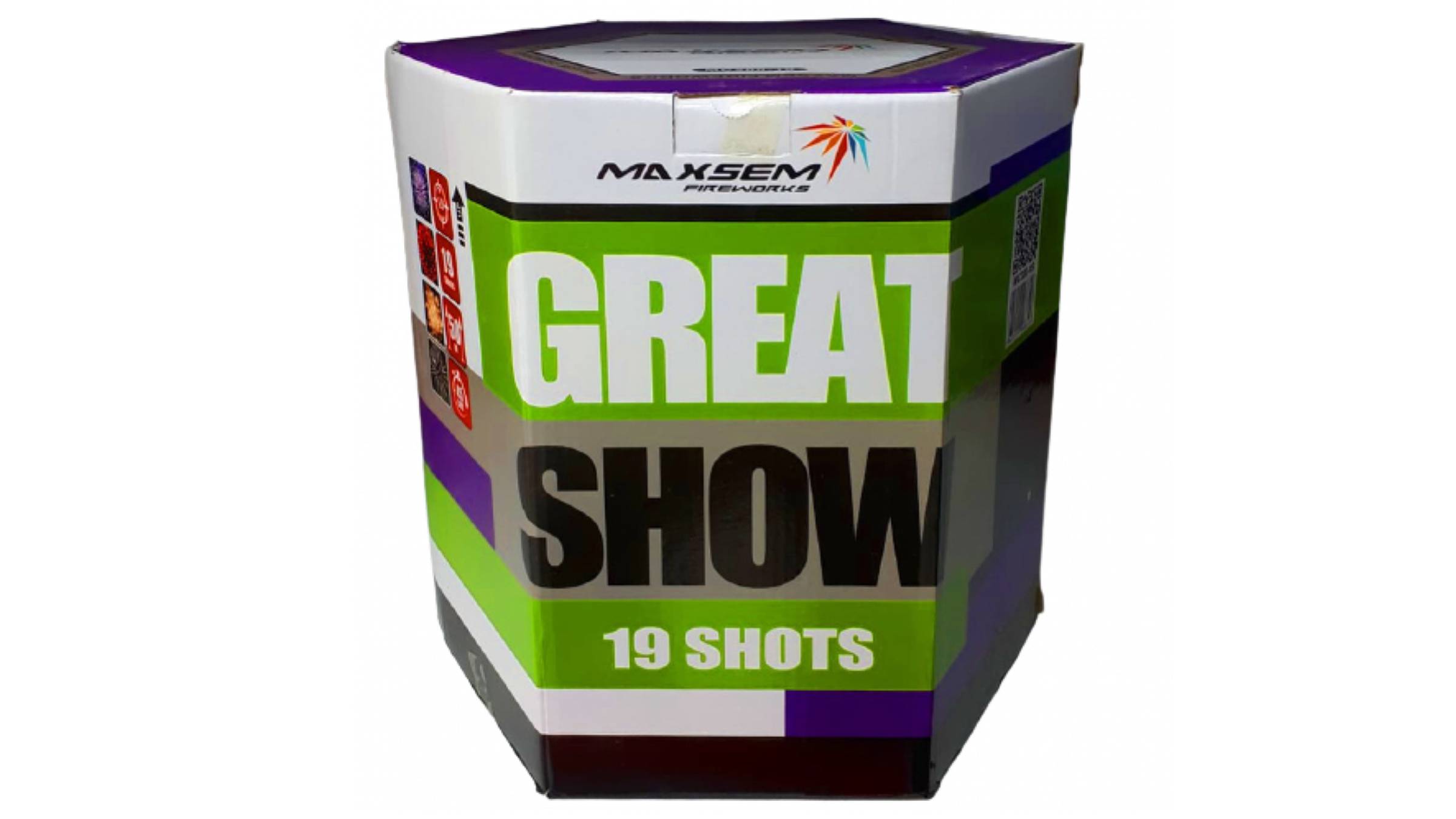 MC200-19 Салют "GREAT SHOW" (2" х 19 залпов) "Maxsem"