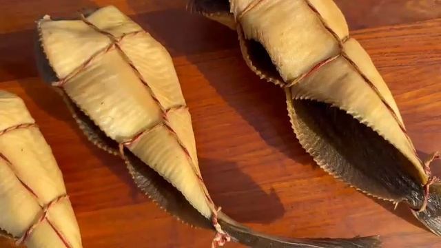 Камбала горячего копчения