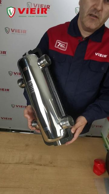 Гидравлический разделитель из нерж. стали, новые размеры